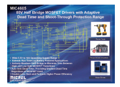 85V 하프 브리지 MOSFET 드라이버
